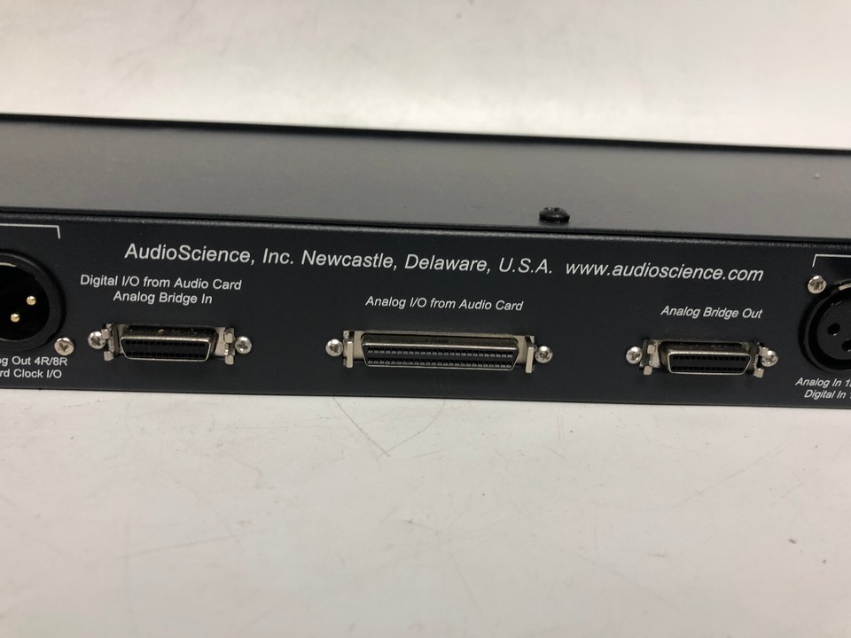 AudioScience BOB1024 Sound Card XLR Breakout Box Rackmounted | eBay