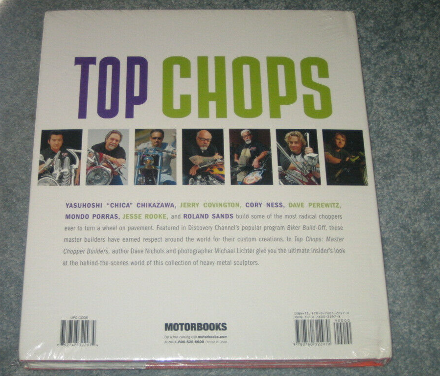 Top Chops : Master Chopper Builders by Dave Nichols and Michael Lichter ...