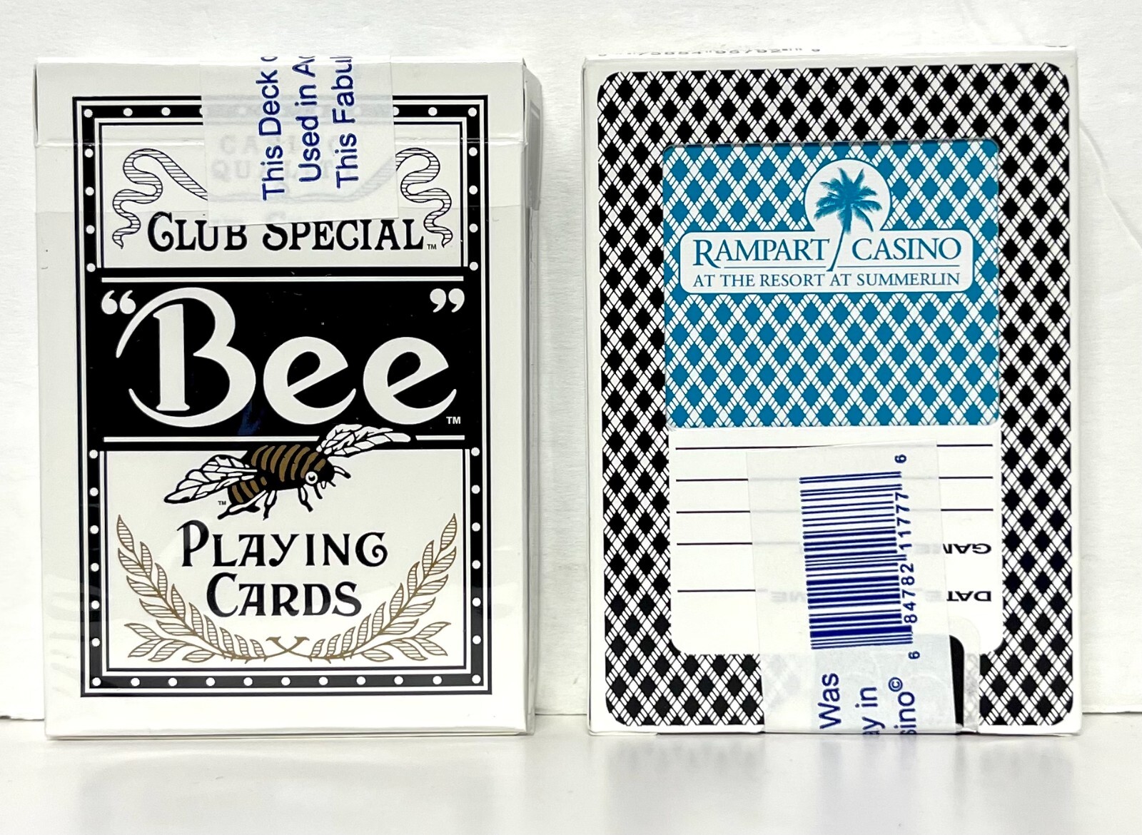 Bee Poker Special Playing Cards Casino Quality set of 2 for sale online ...