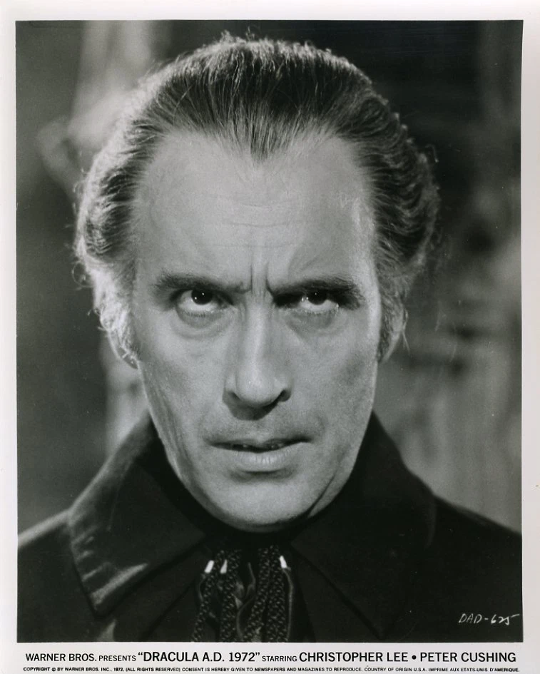 Christopher Lee Dracula 1972
