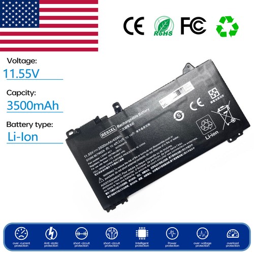 Battery for HP Pro 13 G2 HSTNN-DB9A V7 H-RE03XL-V7E G7L32407-2C1 L3240 ...