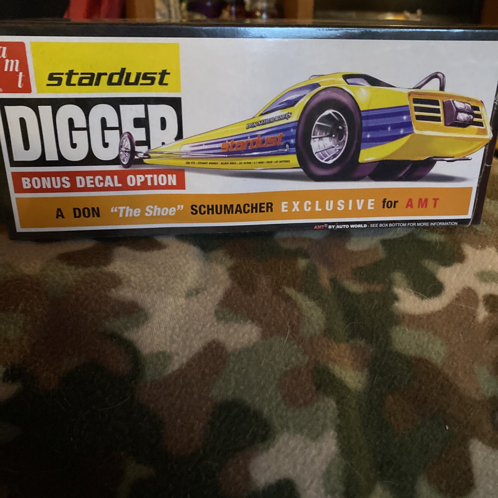 2008 AMT Digger Plymouth HEMI ‘Cuda Dragster 1/25 Scale SEALED Plastic ...