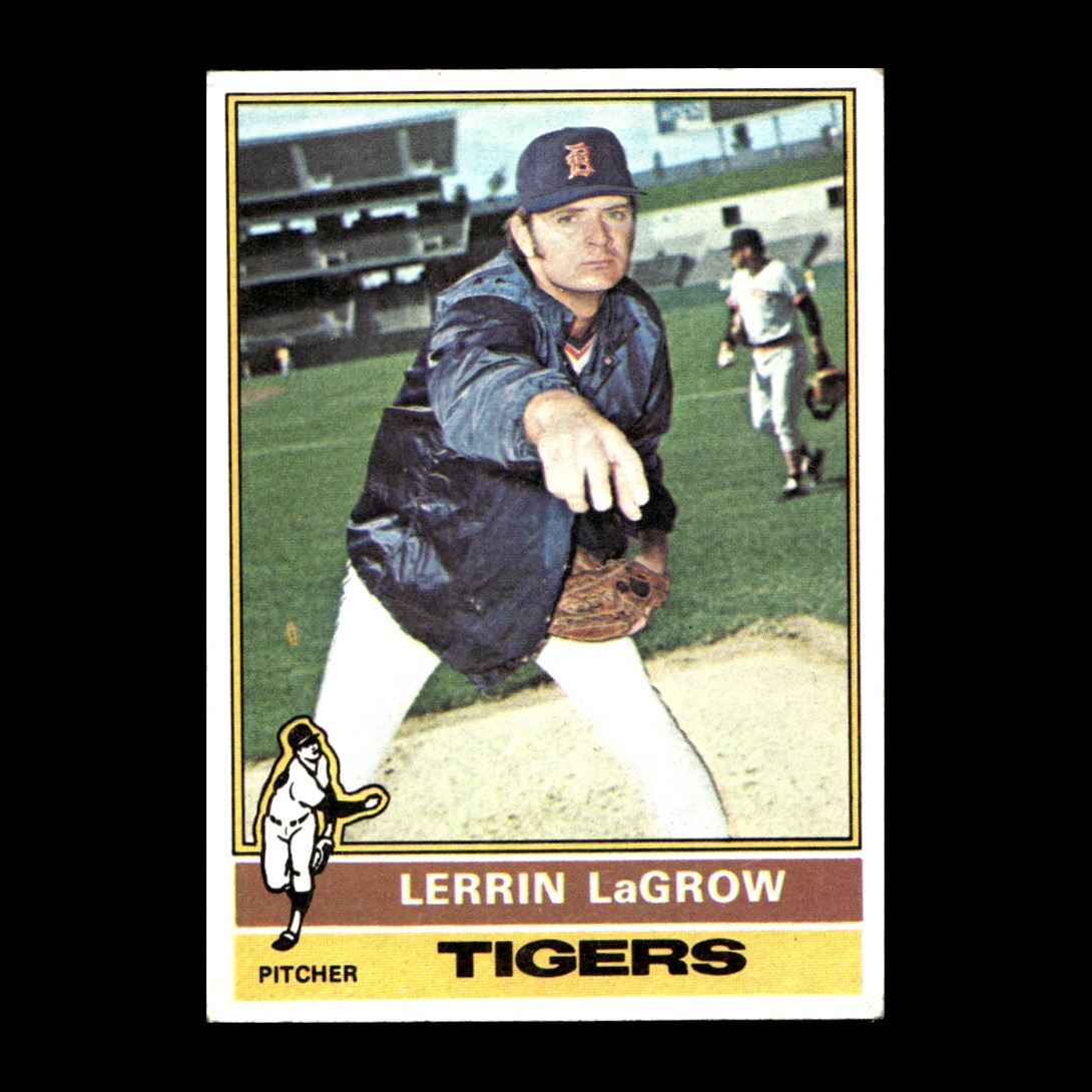 Lerrin LaGrow 1976 Topps Detroit Tigers #138 GM R304 4 | eBay
