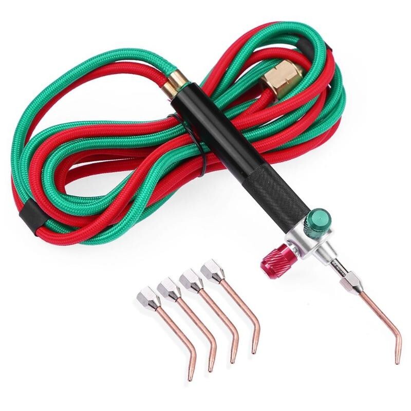 Jewelers Little Torch w/ Regulators, Flash Arrestors, 5 tips Smith TYPE ...