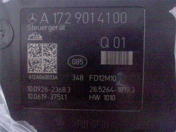 MERCEDES-BENZ Benz c class 2014 DBA-204349 ABS Actuator [Used ...