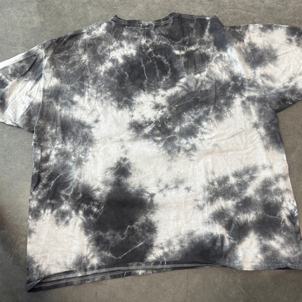 Vintage Y2K Poetic Justice Tupac Rap Hip Hop Tye Dye Black White Tee ...