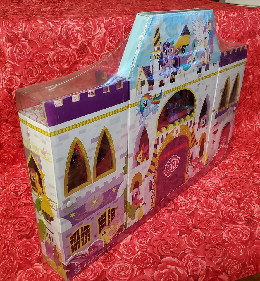 My Little Pony Canterlot Castle Playset 2011 Hasbro G4 Princess Luna ...