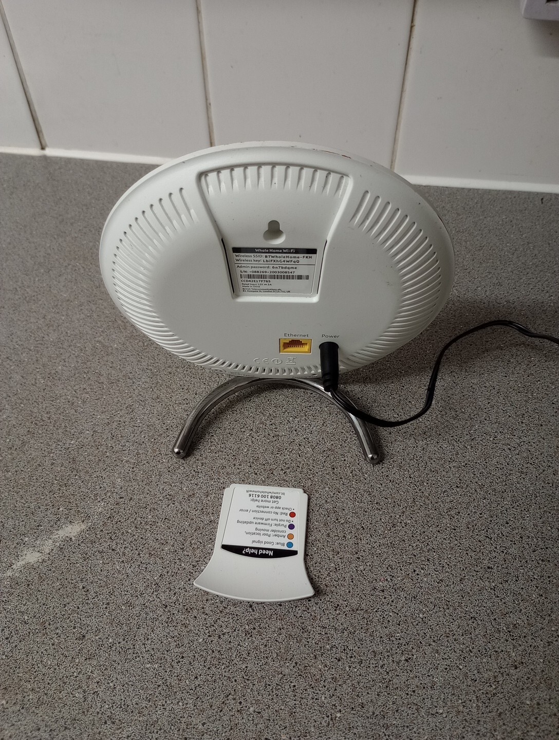 BT Whole Home Disc Wi-Fi Additional Disc | eBay UK