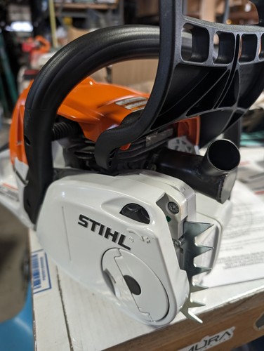 Header Pipe STIHL Chainsaw Muffler Exhaust Dual Port MS251 251c Chain ...