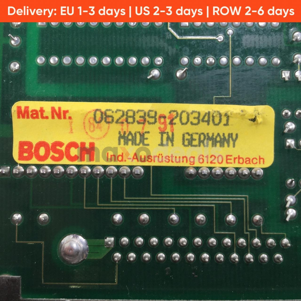 Bosch 062839-203401 CPU board PLC Platine circuit card UMP for sale ...
