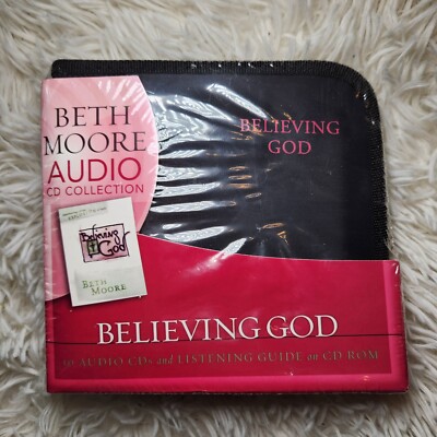 New Beth Moore Believing God 10 Audio CD Collection & Listening Guide ...