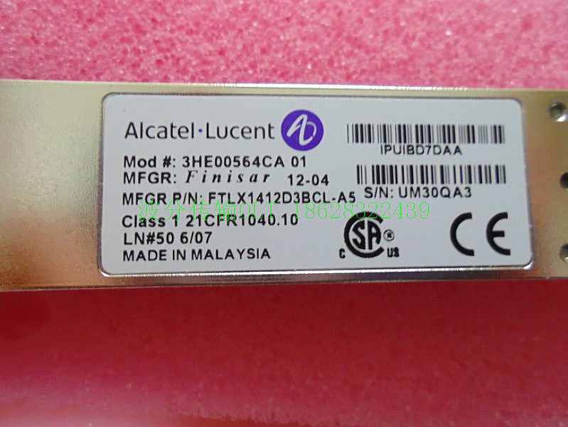 Alcatel-Lucent 3HE00564CA XFP 10G LR-LC 1310nm 10km ROHS 6/6 0/70C IPUIBD7DAA | eBay