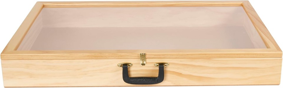 Jewelry Display Case Countertop Clear View Top Retail Merchandise 24" x ...