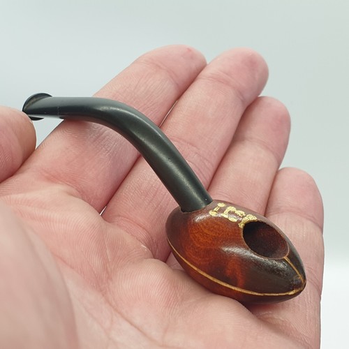 Antique American Football Ball Tobacco Wooden Smoking Pipe | eBay