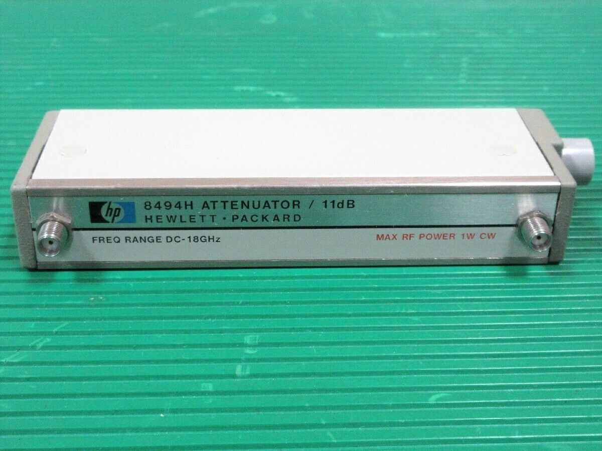 Hp Agilent 8494H Attenuator 0-11Db 1Db Step Dc-18Ghz Max1W Untested ...