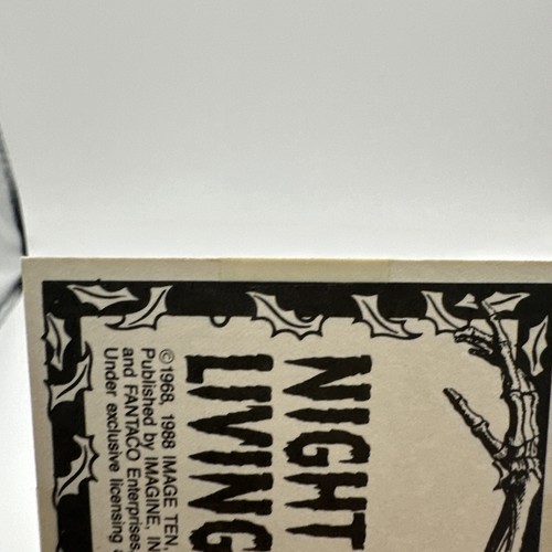 1988 Image Night of the Living Dead Karl Hardman Signed Auto Autograph ...