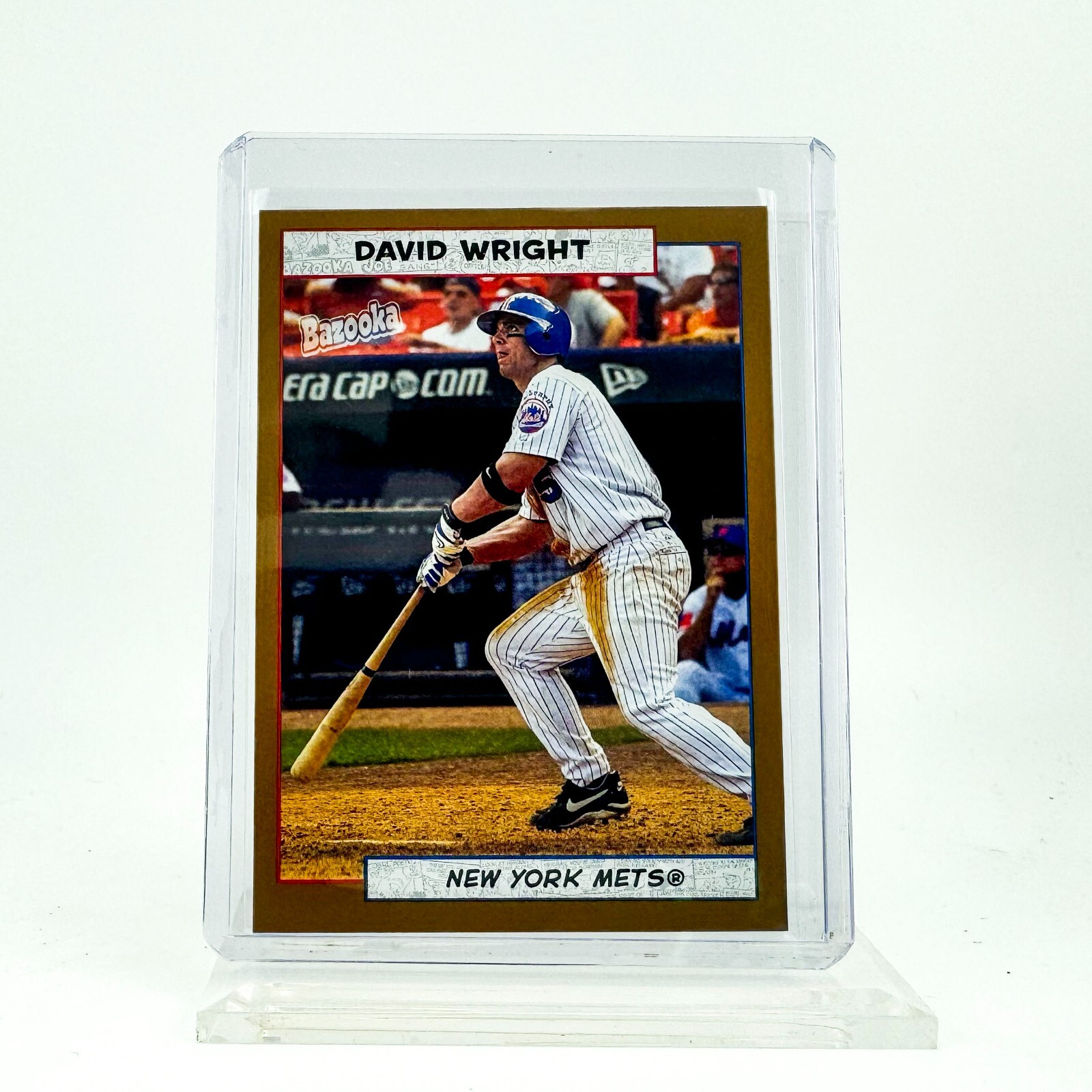 David Wright - 2005 Topps Bazooka - Gold Parallel - New York Mets | eBay