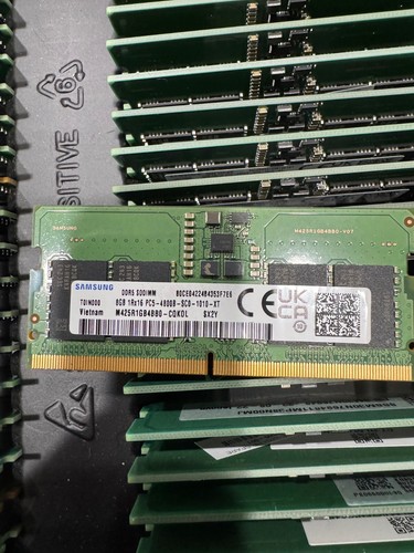Lot Of 10 Samsung 8GB 1Rx16 PC5-4800B DDR5 SODIMM Laptop RAM Memory New ...