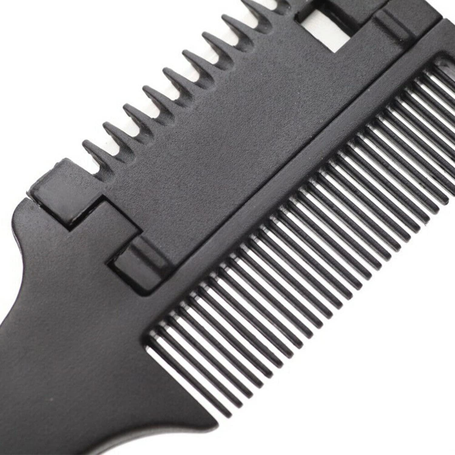Professional Hairdressers Razor Comb DIY Hair Cutting Thinning Trimmer ...