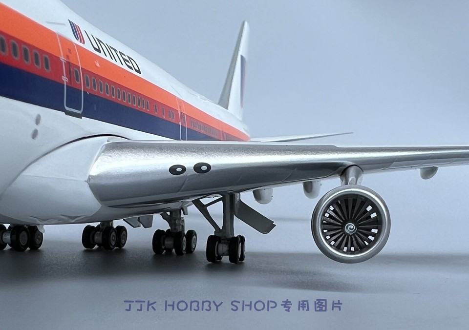 Inflight 1/200 United Airlines Boeing 747-100 N155UA IF741UA1222 ...
