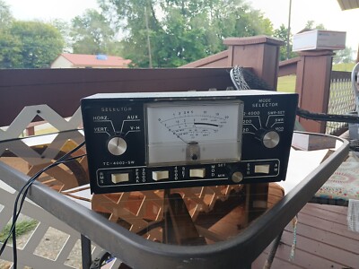 DOSY TC-4002-SW INLINE 4000W MAX WATT METER w/ 4 WATT RANGES & ANTENNA ...