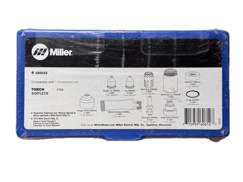 Miller 256033 Consumable Kit XT60 Plasma Torch | eBay