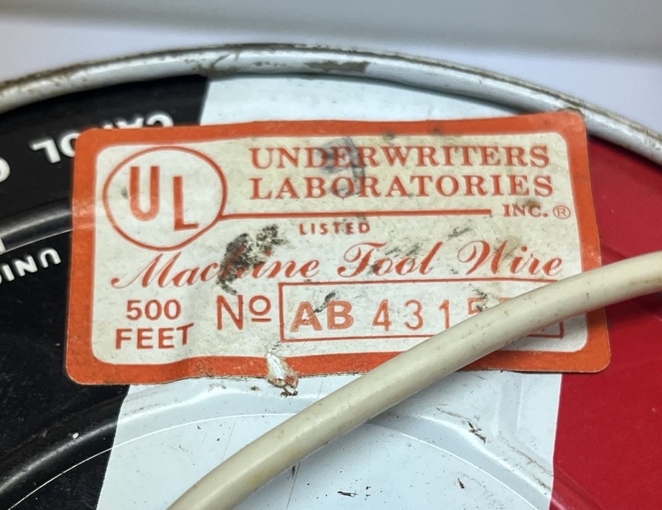 12 Gauge Copper Stranded Electrical White Wire Spool Carol 12 AWG 500 ...