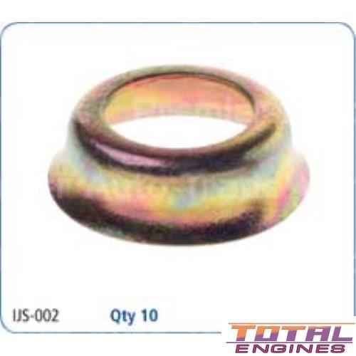 PAT Premium Hose Tail Injector Hose Ferrule - Pk 10 fits Jaguar XJSC ...