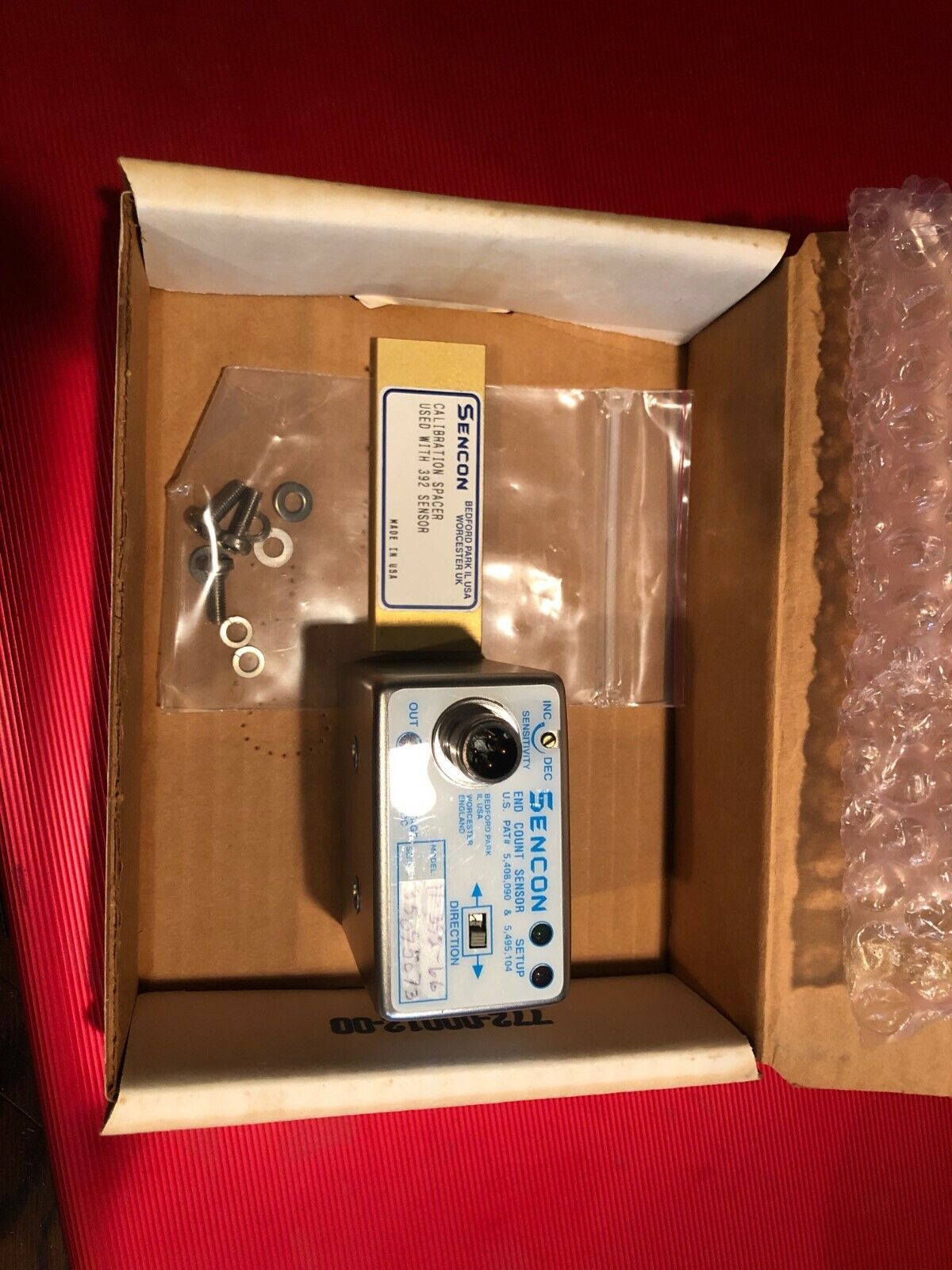 Senco end count sensor / Sensitivity Adjustment/Out put 11-30V DC NEW ...