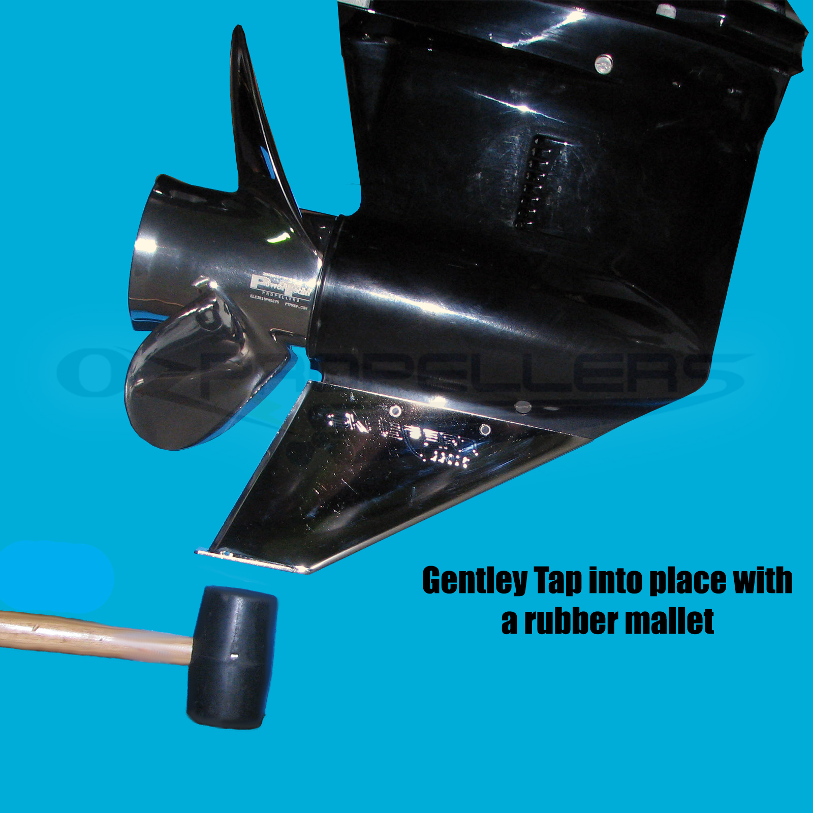 JOHNSON/EVINRUDE 150-200HP ETEC (20" Shaft) Skeg Guard, Skeg Protector ...