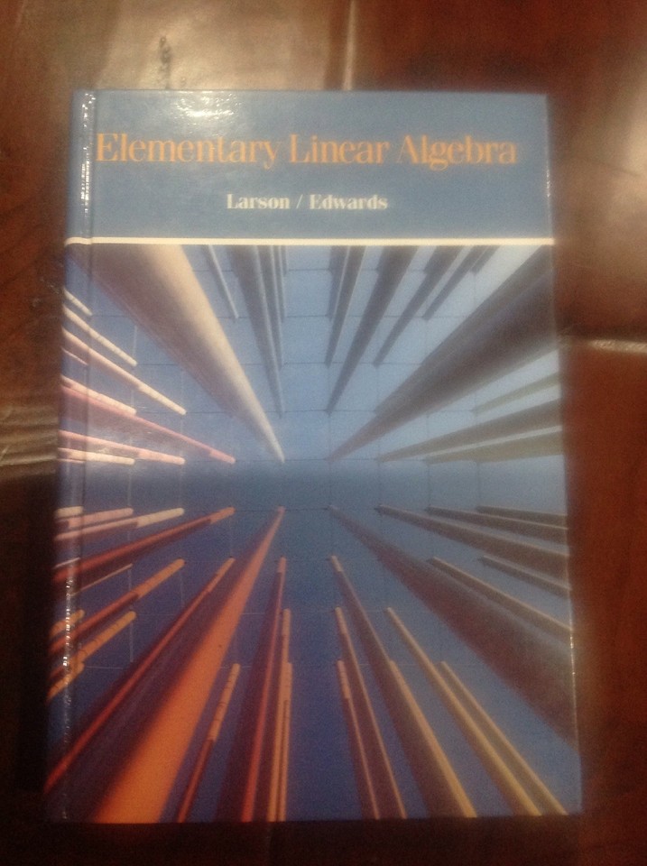 Elementary Linear Algebra- Larson/ Edwards 9780669145830| eBay