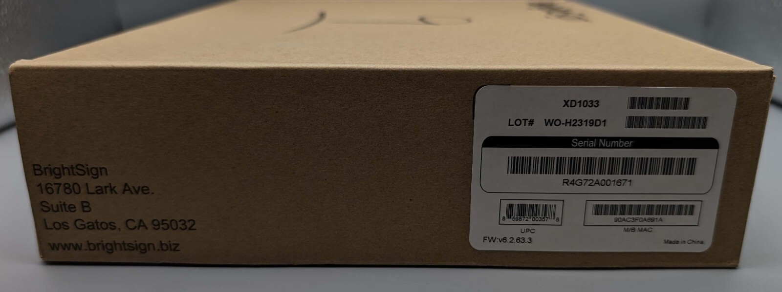 BrightSign XD1033 Expanded I/O Player for sale online | eBay