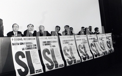 Vintage Press Photo Politics, Committee Referendum June 9, Print 24 X ...