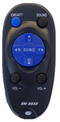 New JVC Replacement Wireless Remote Control For JVC Car Stereo RM-RK50 ...