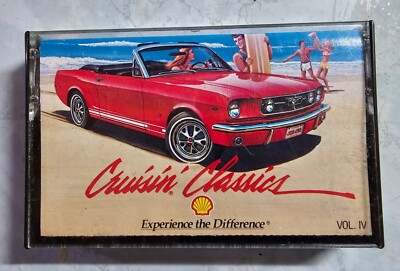 Shell Cruisin Classics Volume IV Cassette Tape Various Artist Red ...
