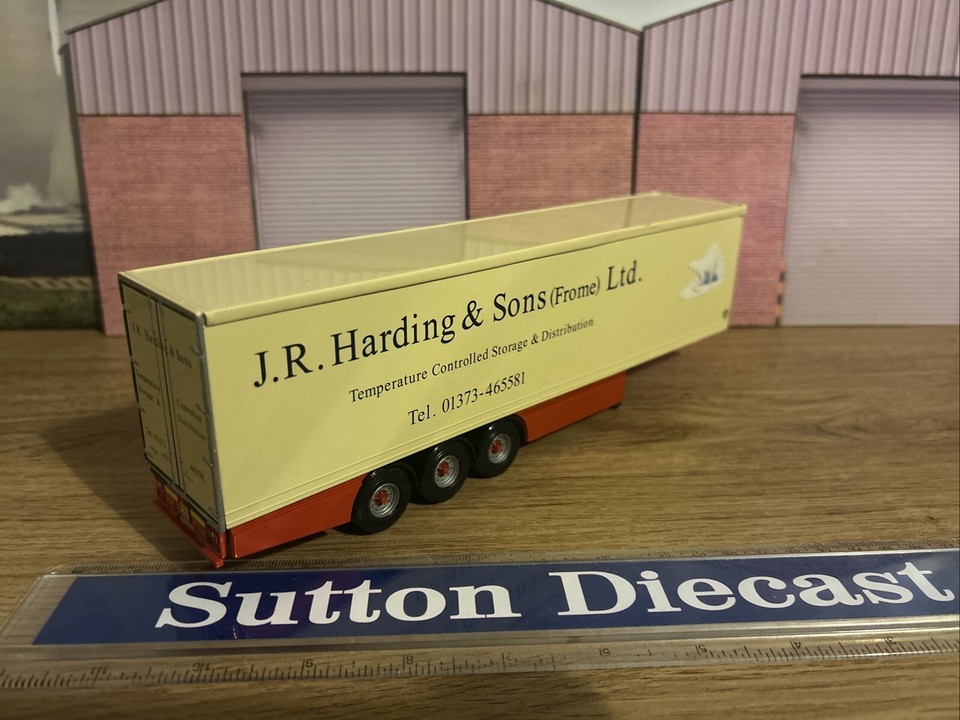 Corgi Modern Truck Heavy Haulage J R Harding Fridge Trailer 1/50 | eBay