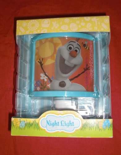 Disney's Frozen Olaf Night Light - Blue Frame with Summer Scene 33014KG ...