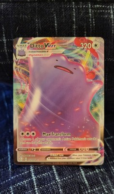 Pokémon TCG Ditto VMAX Shining Fates 051/072 Holo Ultra Rare | eBay