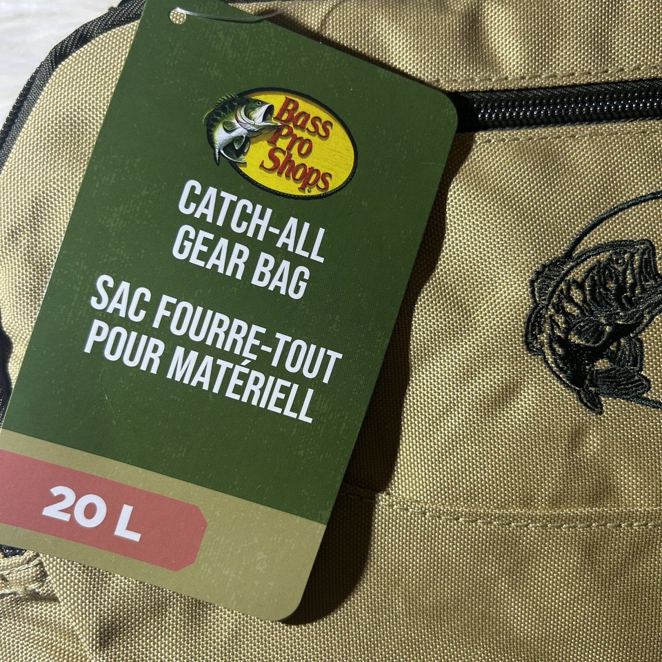 Bass Pro Shops Catch-All Gear Bag True Timber Tan 16" L x 10" W x 8" H ...