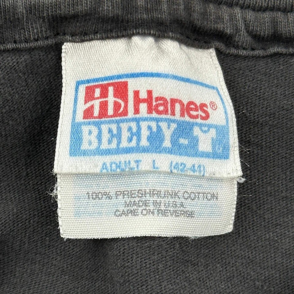 Chris Ledoux Hanes Single Stitch T-Shirt - Large Black Cotton | eBay