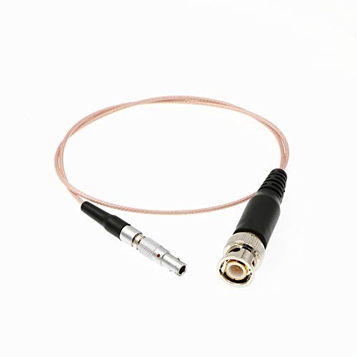 Flexible Thin Timecode Audio Cable 4 Pin Male to BNC Plug for Red Epic ...