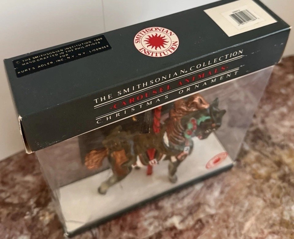 The Smithsonian Collection Carousel Animals Ornament Kurt Adler ...