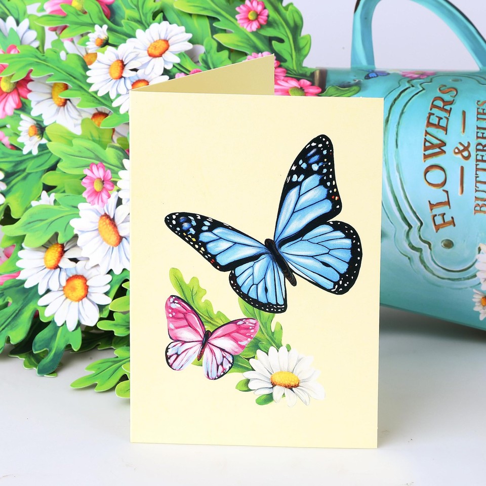 3D Pop Up Flower Bouquet Card Mothers Day Birthday Teacher Gift Regalo ...