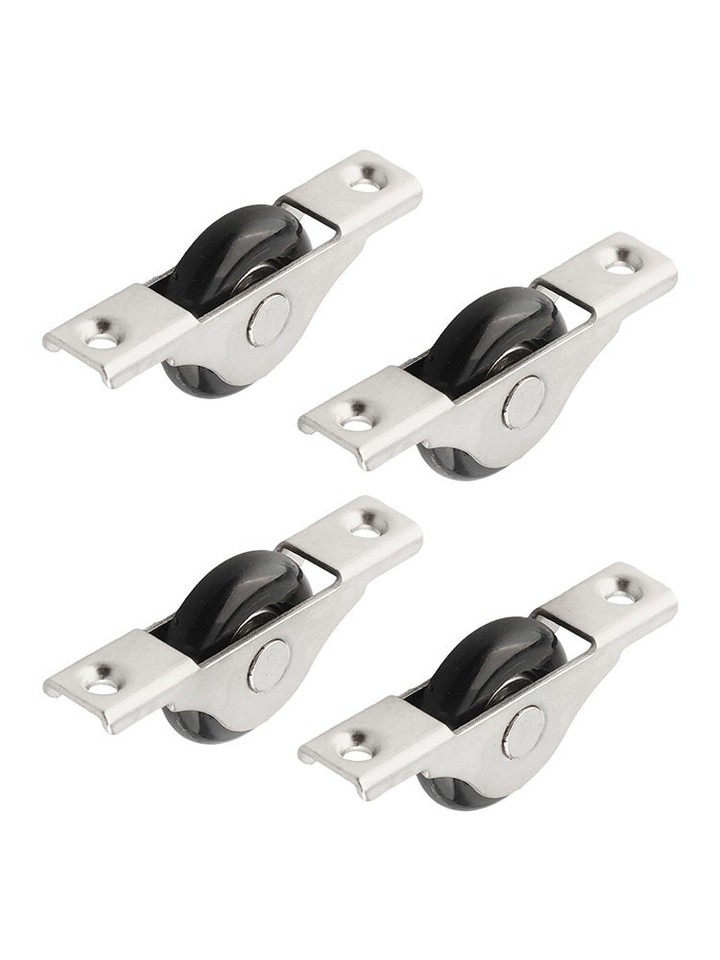 For Wardrobe Systems Sliding Pulley Roller Track Sliding Roller Solid ...