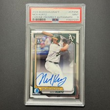Nick Kurtz Rookie Auto Rookie Card Value – Updated October 2025