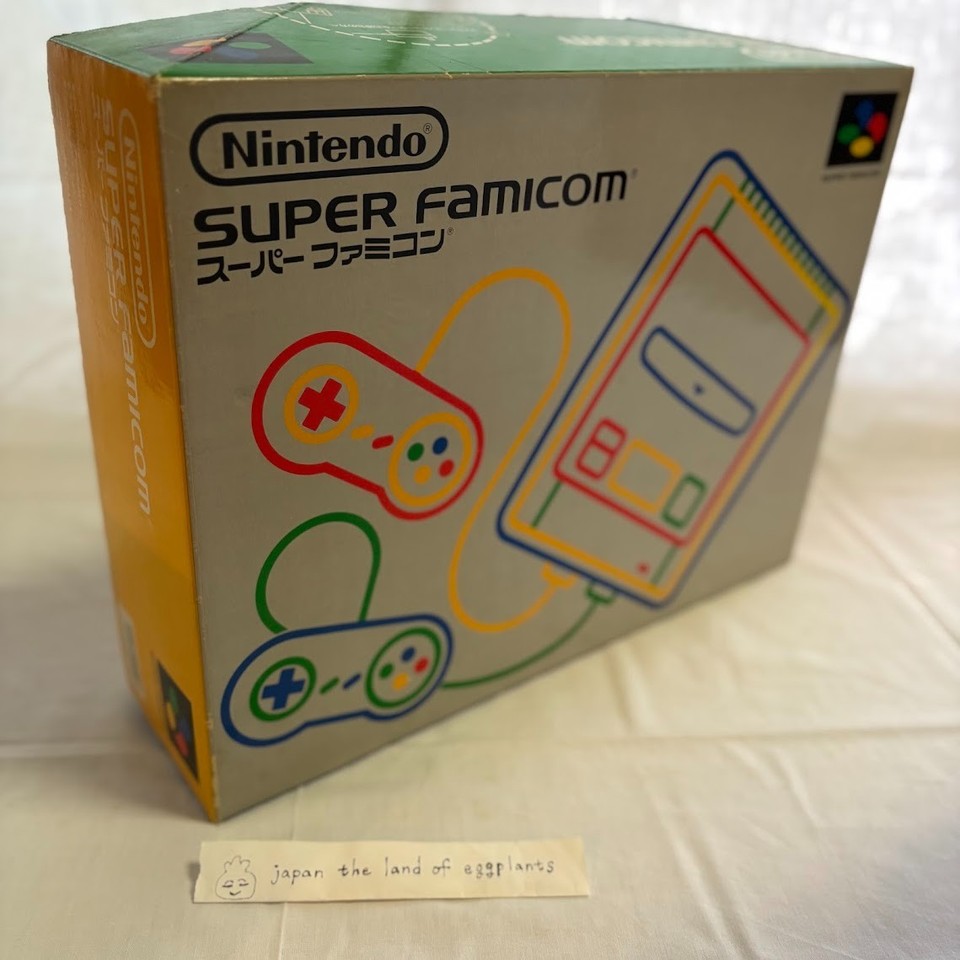 Nintendo Super Famicom SNES 1Chip-01 Console Boxed NTSC-J 2Ctrls Tested ...