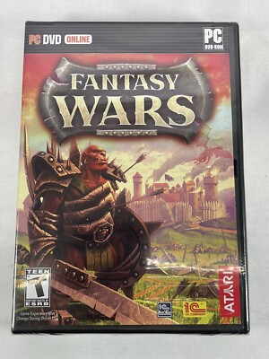 Fantasy Wars PC Game Atari Brand New, Rare, Sealed, Windows | eBay