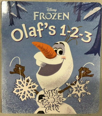 Olaf's 1-2-3 (Disney Frozen) (Board Book) by Olga Mosqueda - NEW ...