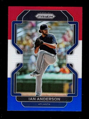 2022 PRIZM RED WHITE BLUE #22 IAN ANDERSON BRAVES | eBay