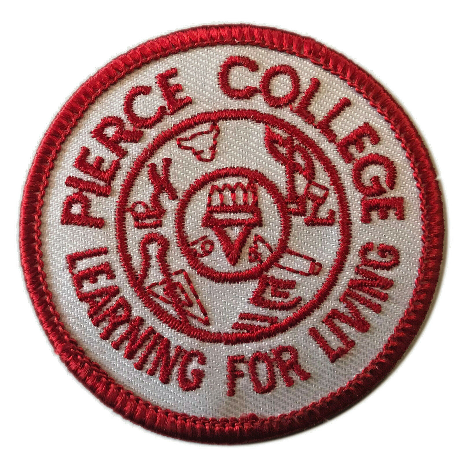 LOS ANGELES PIERCE COLLEGE BRAHMAS NCAA COLLEGE VINTAGE 2 3/8" ROUND ...